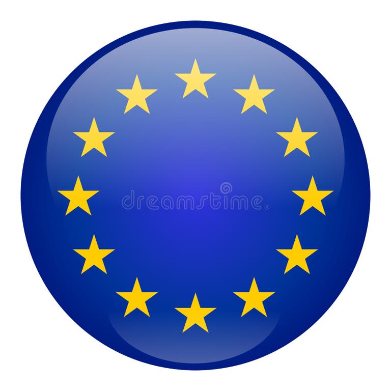 European Union Button stock vector. Illustration of european - 11258460