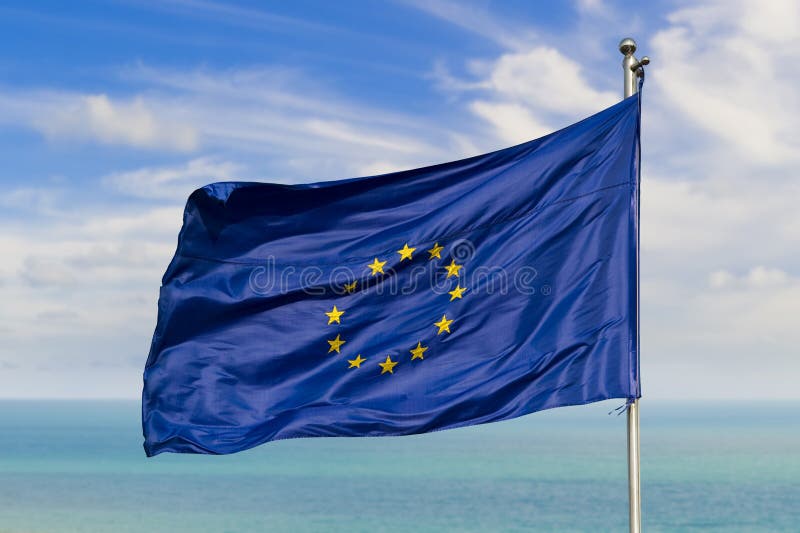 Flag of European Union stock image. Image of unity, nation - 2537407