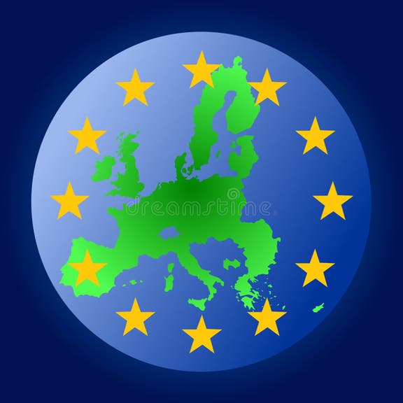 European union sphere stock illustration. Illustration of european ...