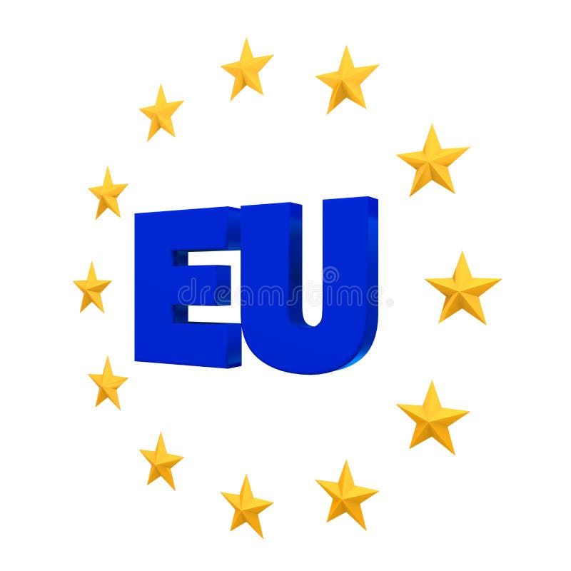 European Union Symbol stock illustration. Illustration of ...