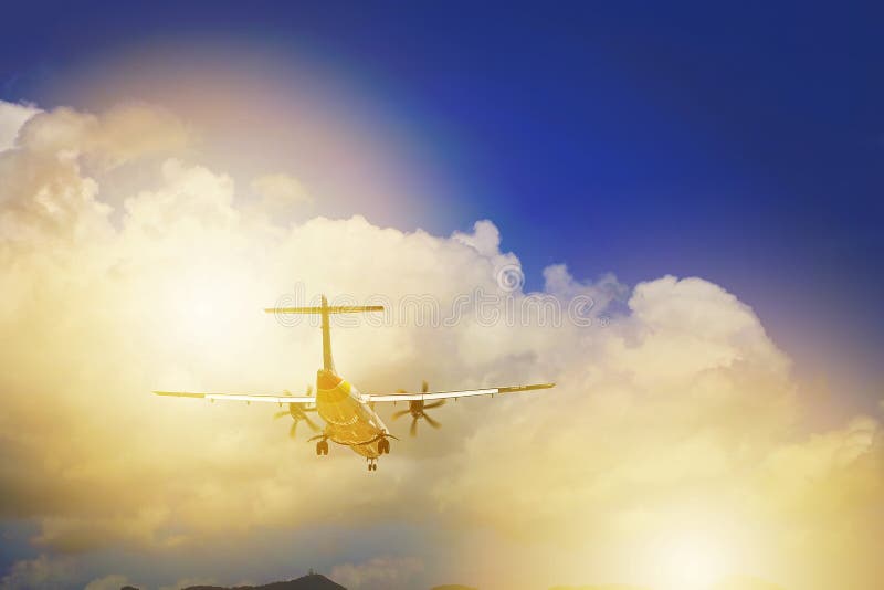 European Vacation, Plane Flying High in the Sky Editorial Stock Photo ...