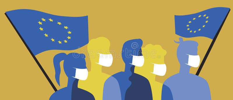 Europeans in National Dress. Stock Vector - Illustration of hair ... Europeans in National Dress. Stock Vector - Illustration of hair ...