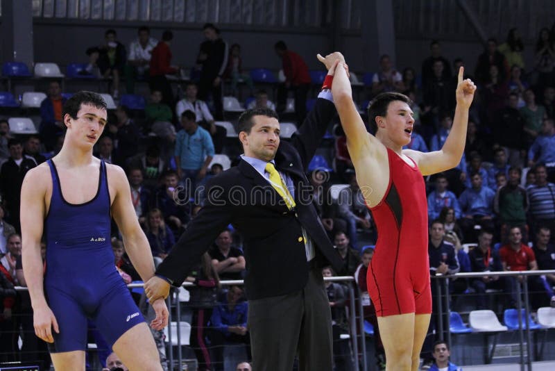 2014 Europees Kadet Het Worstelen Kampioenschap Redactionele Fotografie ...