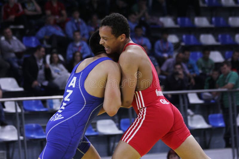 2014 Europees Kadet Het Worstelen Kampioenschap Redactionele Fotografie ...
