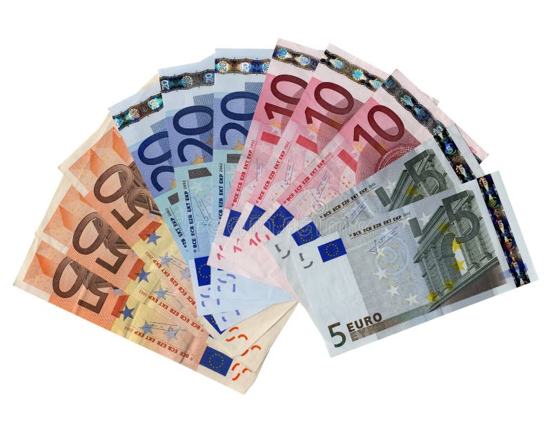 Euro bank notes background stock photo. Image of money - 4807380