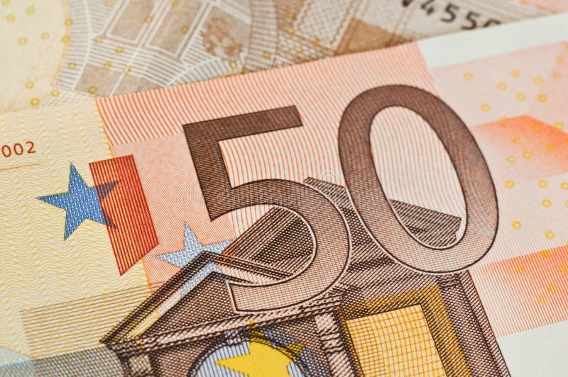 50 euros stock image. Image of rich, number, bank, macro - 42472463