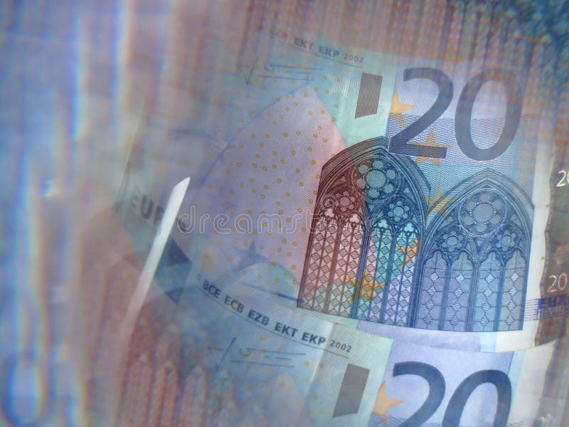 20 Euros Twenty Euro - Banknotes European Stock Photo - Image of ...