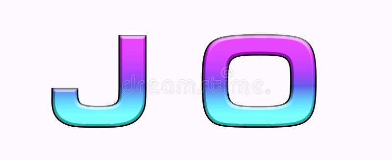 Eurostile Font Fonts Gradient Sans Serif Alphabet Letters Calligraphy ...