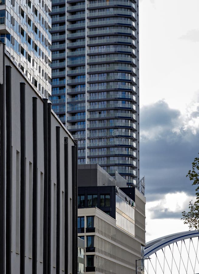 Eurovea Tower stock image. Image of eurovea, bridge - 273805133