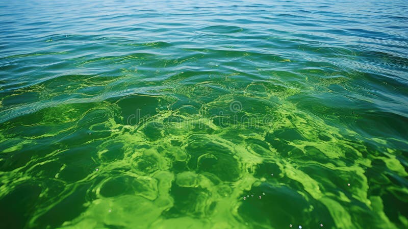 Algae Illustration Eutrophication Biomass Stock Illustrations – 5 Algae ...