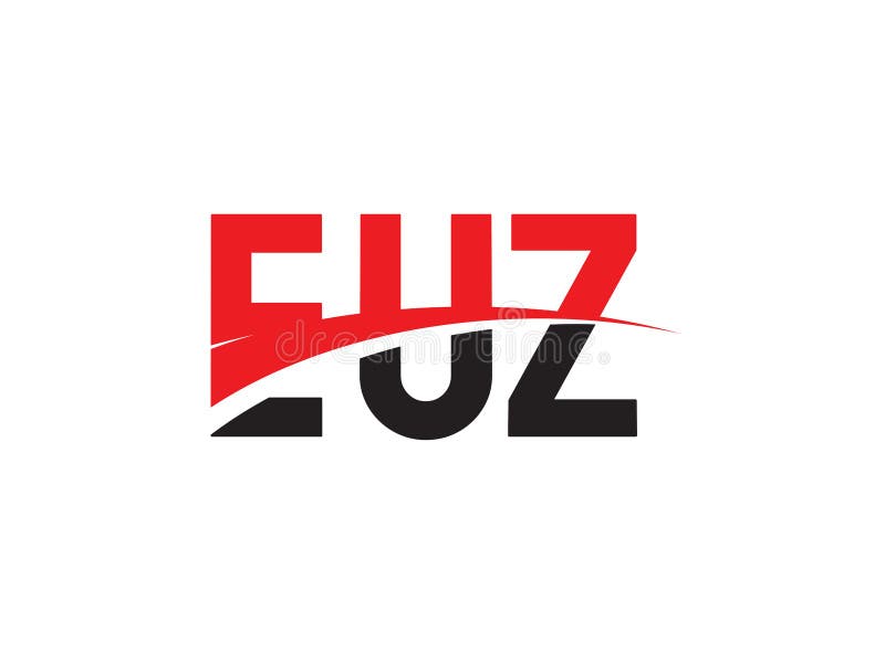 EUZ Letter Initial Logo Design Vector Illustration Stock Vector ...