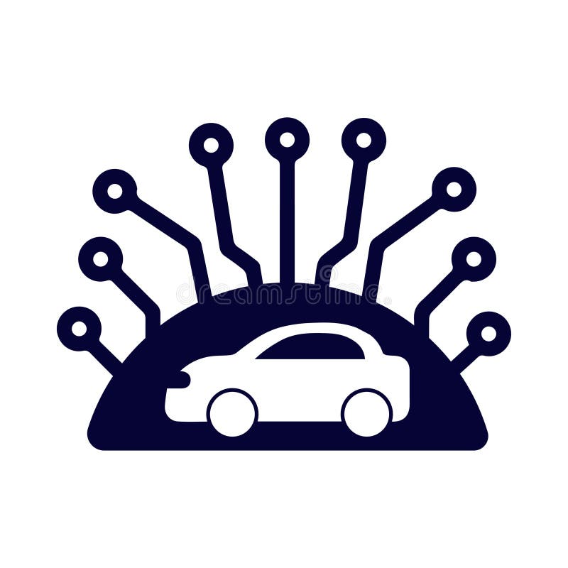 Ev, Automobile, Futuristic, Electric Vehicle Technology Icon Stock ...