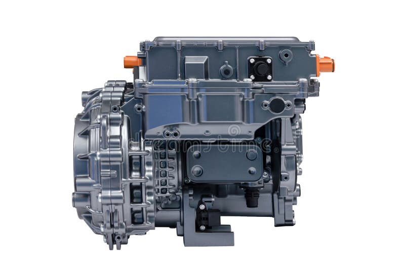 EV Car Motor Engine Block Part in Modern Electric Vehicle Technology ...