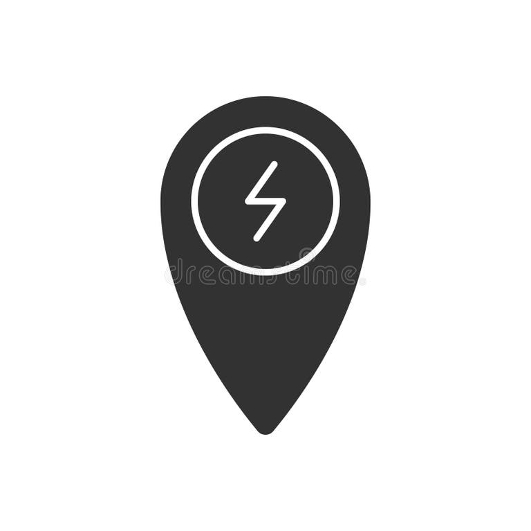 Ev Charger Location Icon Stock Illustrations – 253 Ev Charger Location ...