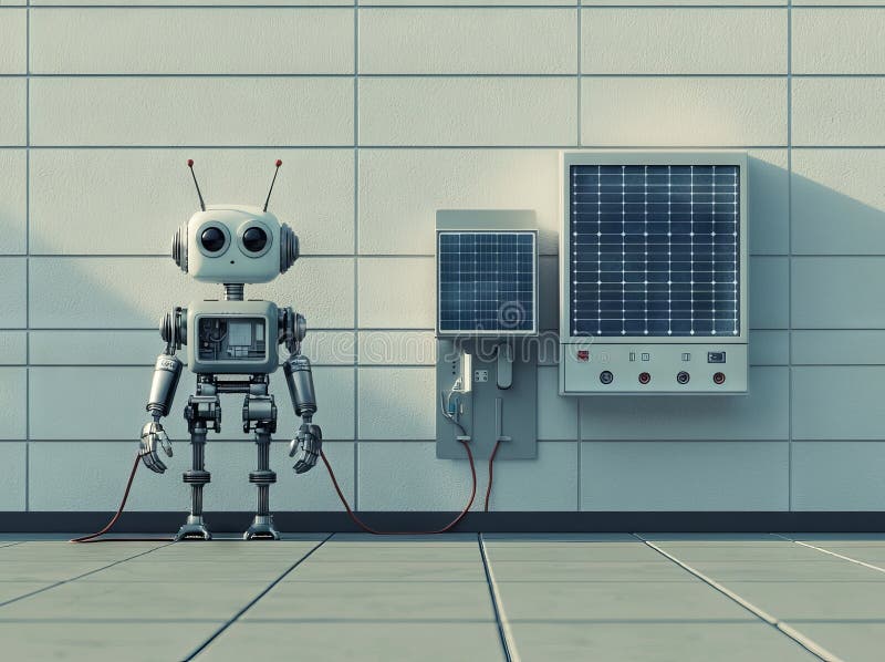 EV Charger with Smart Energy Storage System Controlled by Robot and ...