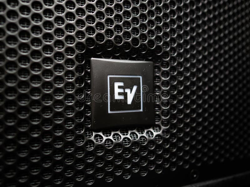 EV (Electro Voice) Logo Sign on a Loudspeaker Editorial Image - Image of employer, emblem: 295347635
