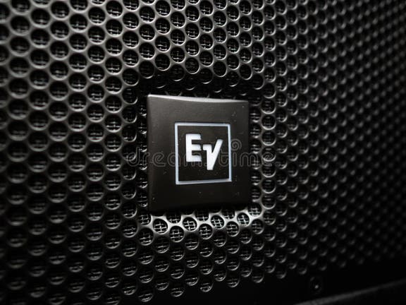 EV (Electro Voice) Logo Sign on a Loudspeaker Editorial Image - Image ...