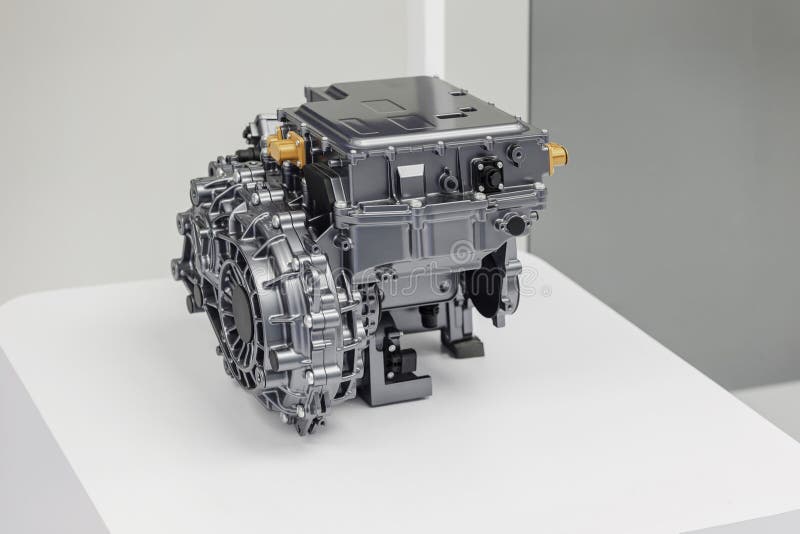 EV Engine Car Motor Part Modern Electric Vehicle Technology High ...