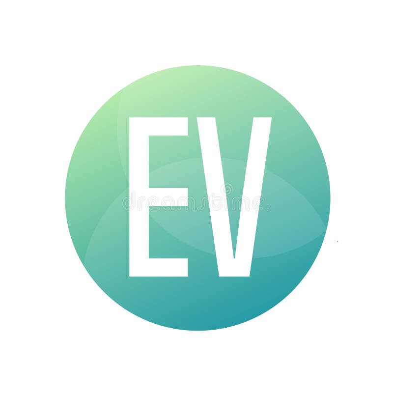 Ev Letter Logo Stock Illustrations – 934 Ev Letter Logo Stock ...