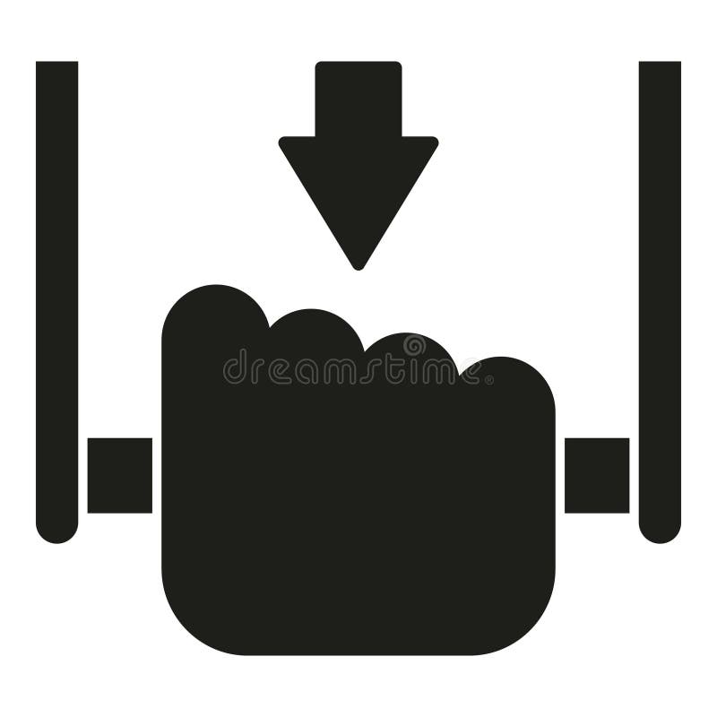 Evacuation Handle Icon Simple Vector. Pull Help Stock Vector ...