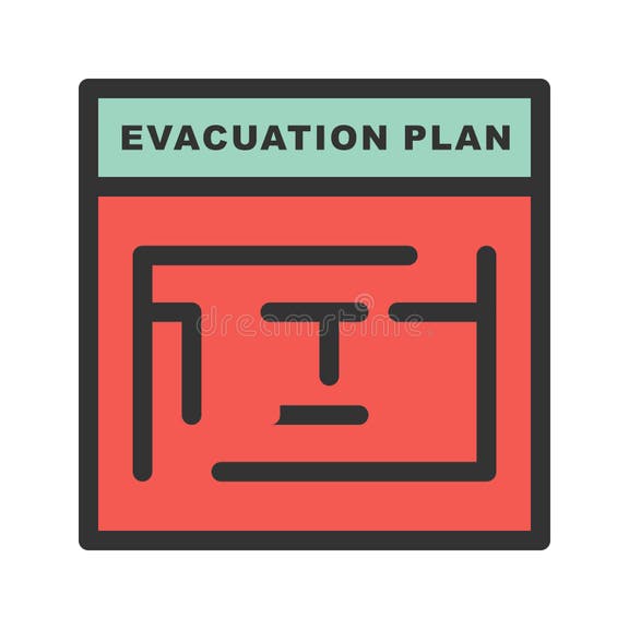 Evacuation Plan Icon Stock Illustrations – 1,235 Evacuation Plan Icon ...