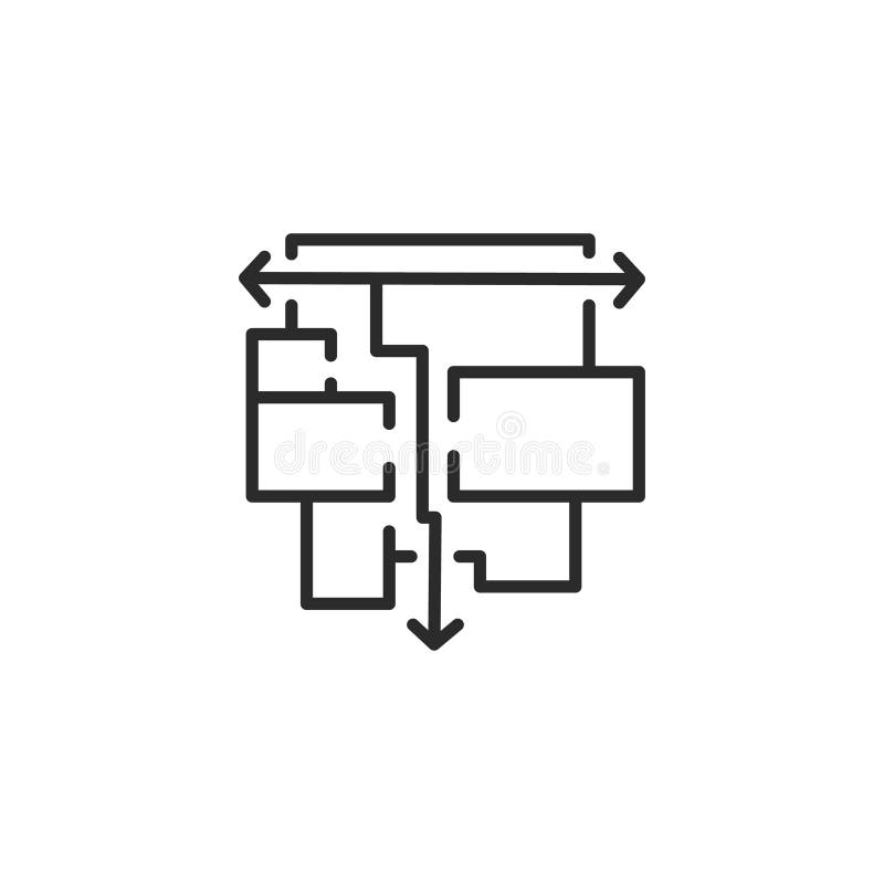 Evacuation Plan Icon stock vector. Illustration of icon - 391923759