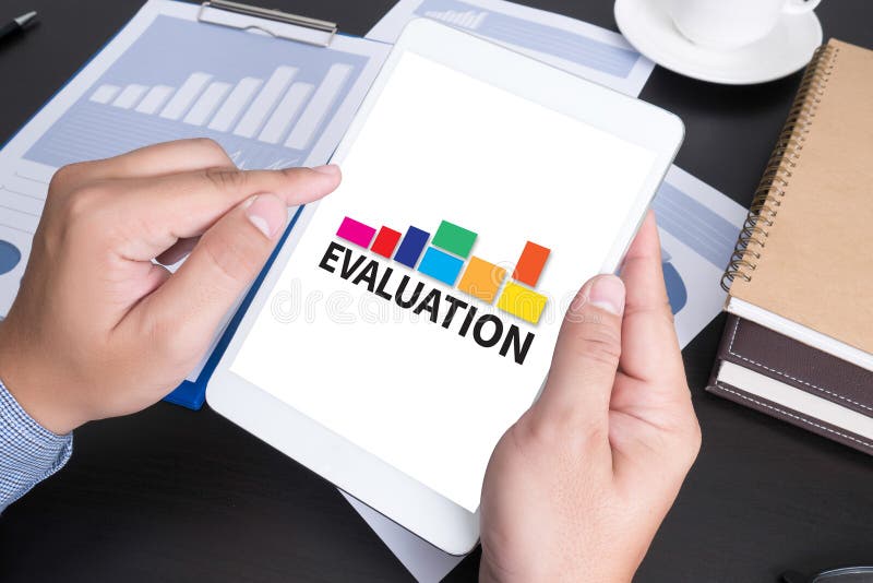 Evaluatie stock foto. Image of netwerk, advies, efficiëntie - 75959846