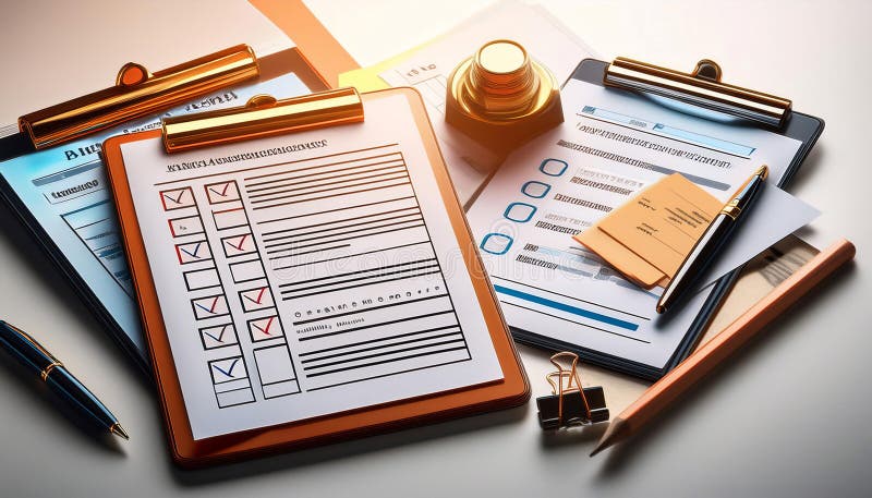 Evaluation and Assessment, Featuring Elements Like Checklists ...