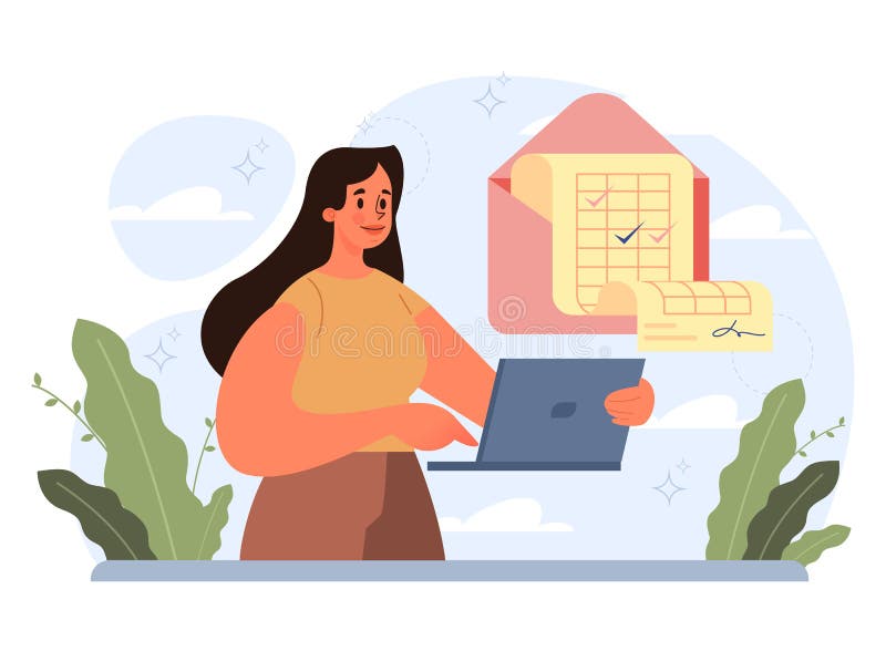 Evaluation Concept. Assessment and Performance Analysis Stock Vector ...