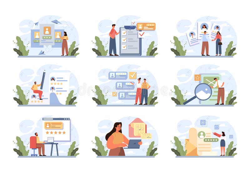 Evaluation Concept. Assessment and Performance Analysis Stock Vector ...