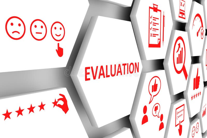 Evaluation Concept 2 Colored Line Icon Stock Vector - Illustration of ...