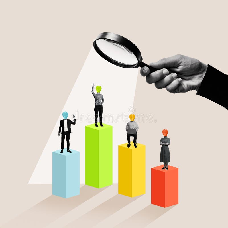 Finding an effective team. stock image. Image of career - 339267463