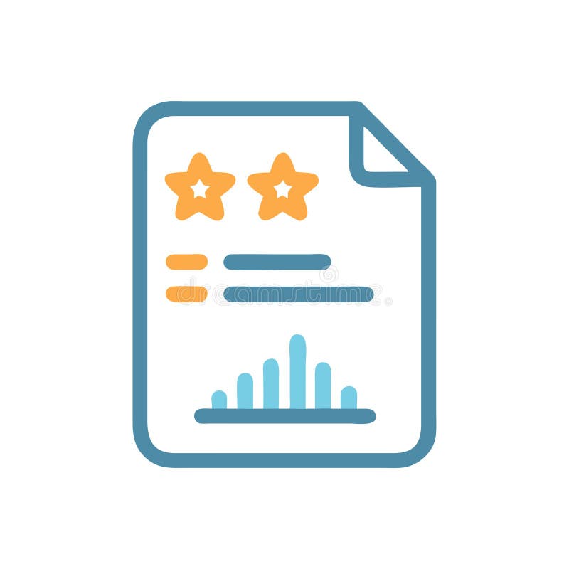 Evaluation Metrics Icon stock vector. Illustration of student - 351935731