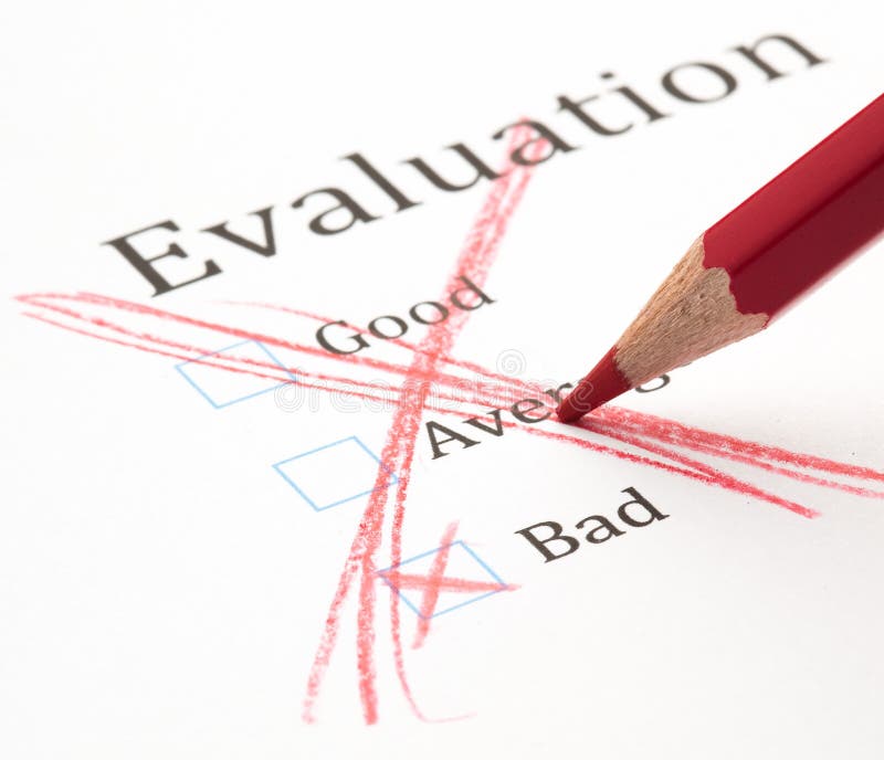 Performance Evaluation Audit Checklist Stock Photo - Image of corporate ...
