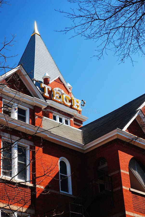 The Evans Administration Building Georgia Tech Editorial Stock Image ...