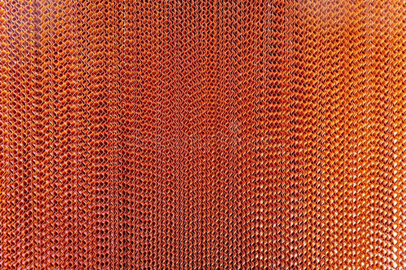 Evaporative Cooling Pad Texture Stock Photo - Image of system ...