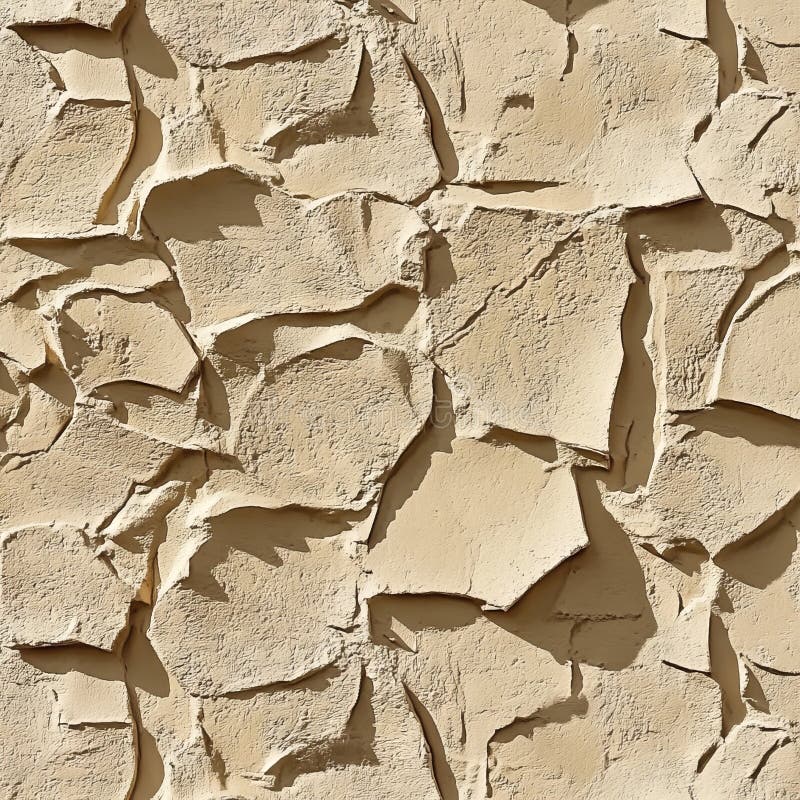 Even Cement Plaster Texture. Wall Background. Repeatable Gypsum Plaster ...