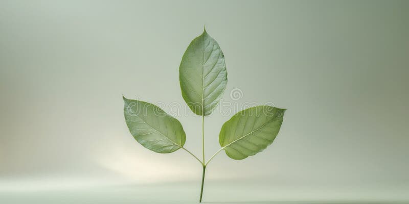 Even Pinnate Leaf a Leaf with an Even Number of Leaflets Stock Photo ...