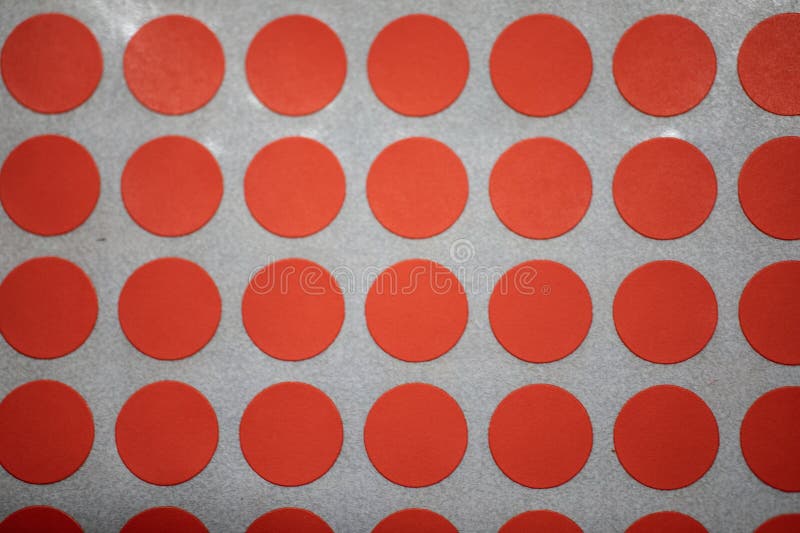 Even red dots arranged stock photo. Image of pattern - 269852280
