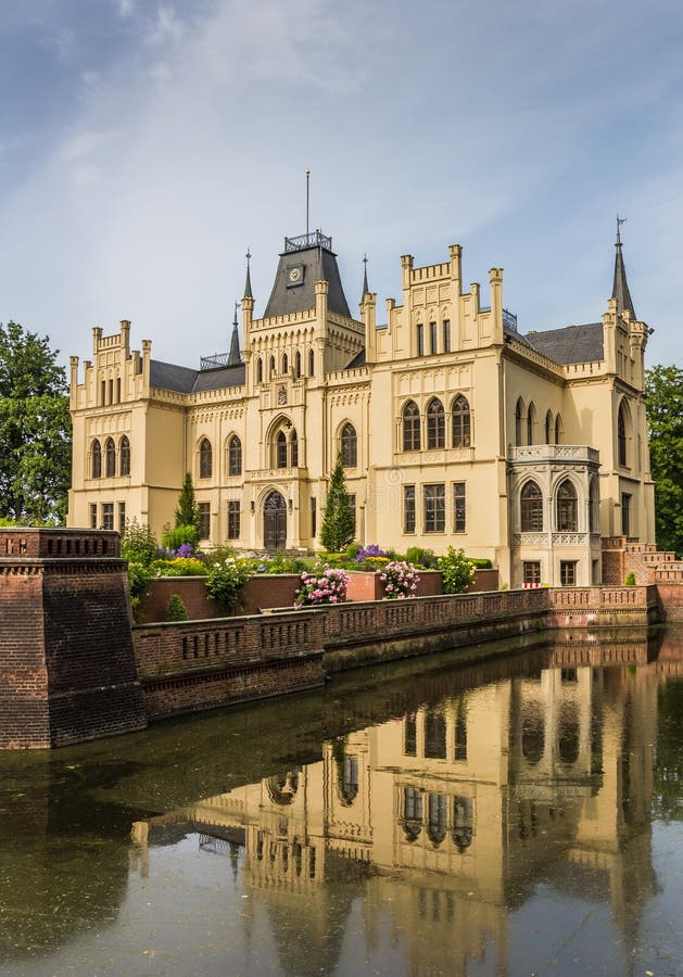 Evenburg in Leer, German stock image. Image of terrace - 32480279