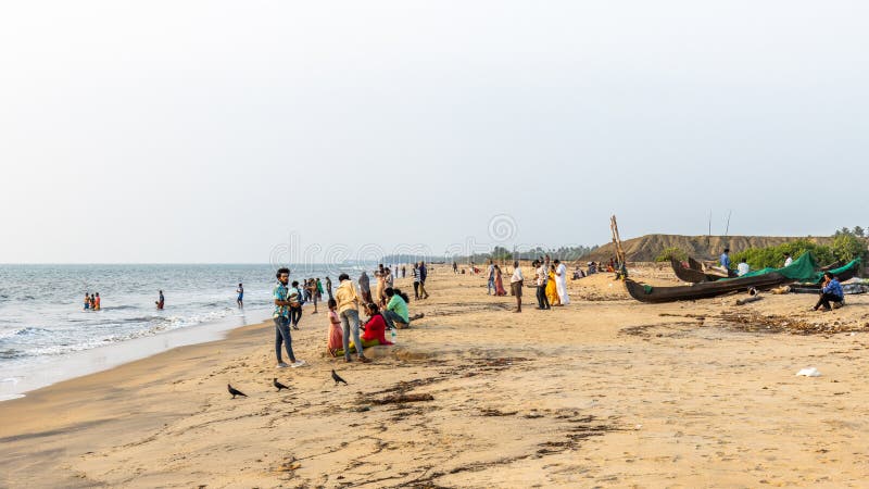 Cherai Beach, Kochi, Kerela, India Editorial Photography - Image of ...