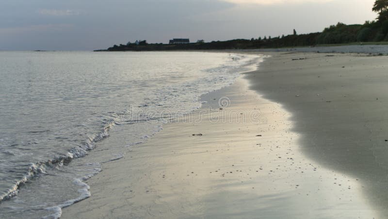 Atlantic Coast Simple Sea and Sand Stock Photo - Image of seascape ...