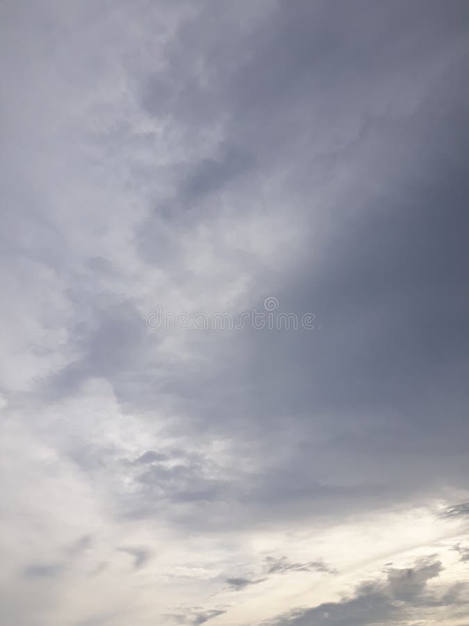 Cloud before Raining,Dramatic Sky with Stormy Clouds Stock Image ...