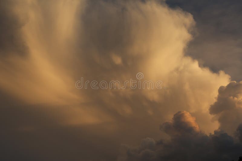 Evening clouds. stock image. Image of background, light - 149033181