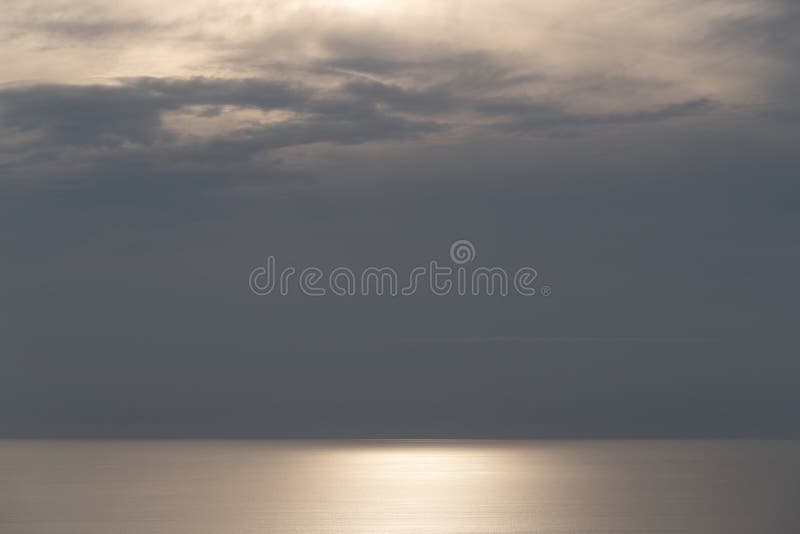 Evening Clouds Over Horizon Stock Photo - Image of atmosphere, horizon ...