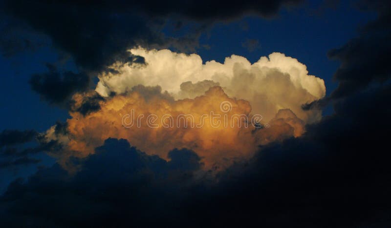 Evening clouds stock photo. Image of farm, environment - 97184716