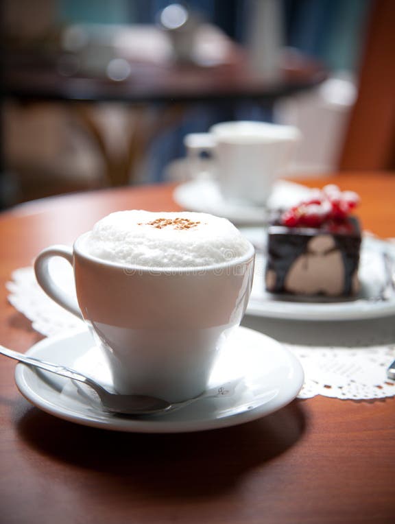 Evening coffee stock image. Image of night, focus, heat - 24352755