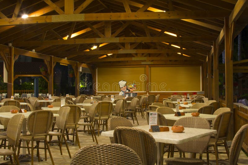 Evening dining stock image. Image of chair, horizontal - 60970161