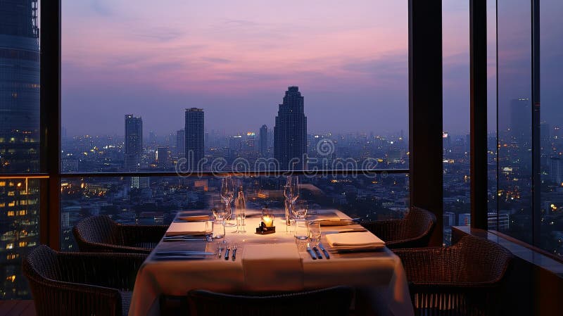 Evening Dinner on a Terrace with Panoramic Views and Fine Dining ...