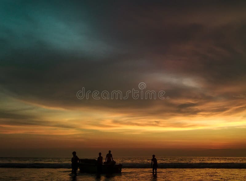 An evening in Goa stock photo. Image of colours, aesthetic - 173597770